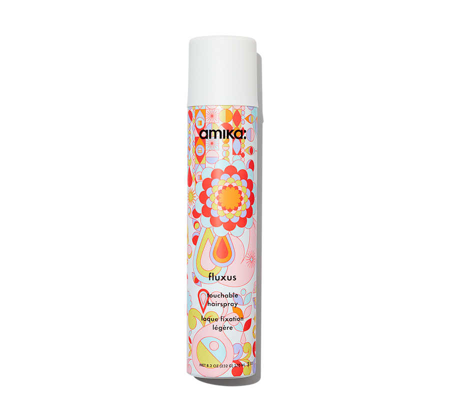 Product: fluxus touchable hairspray